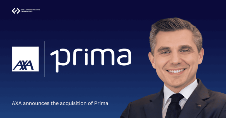 AXA announces the acquisition of Prima - The Open & Embedded Insurance ...